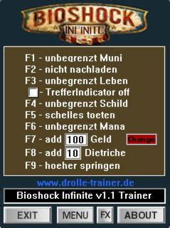 Image result for BioShock Infinite Trainer