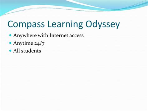 Image result for Compass Learning Odyssey