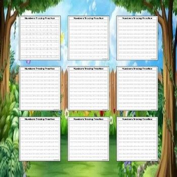 Image result for Learn to Write Numbers Printable