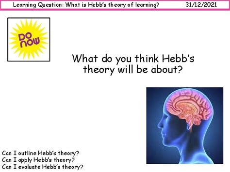 Image result for Hebb Learning Task