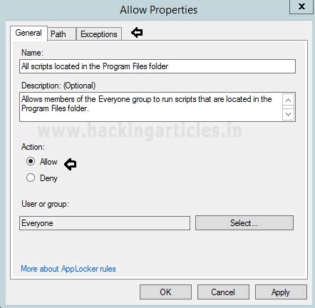 Image result for AppLocker Policy Examples
