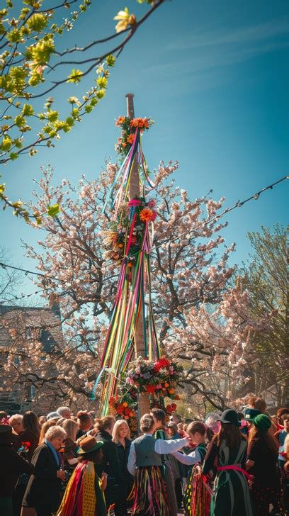 Image result for Maypole Celebration