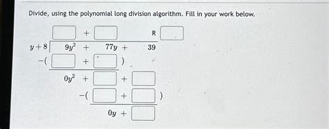Image result for Long Division Using Polynomials