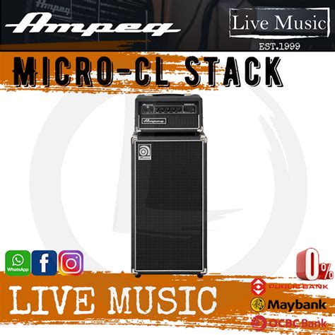 Image result for Ampeg Micro Stack