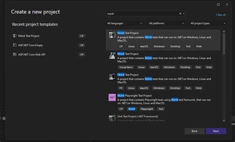 Image result for NUnit Test API Messages