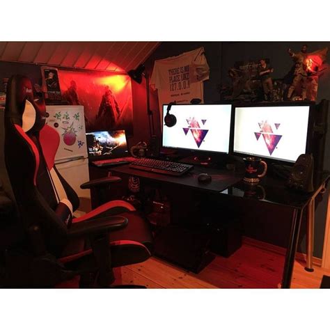 Image result for Red PC Set Up