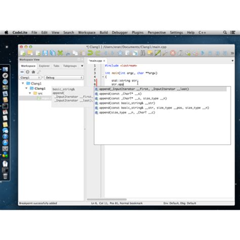 Image result for CodeLite GUI