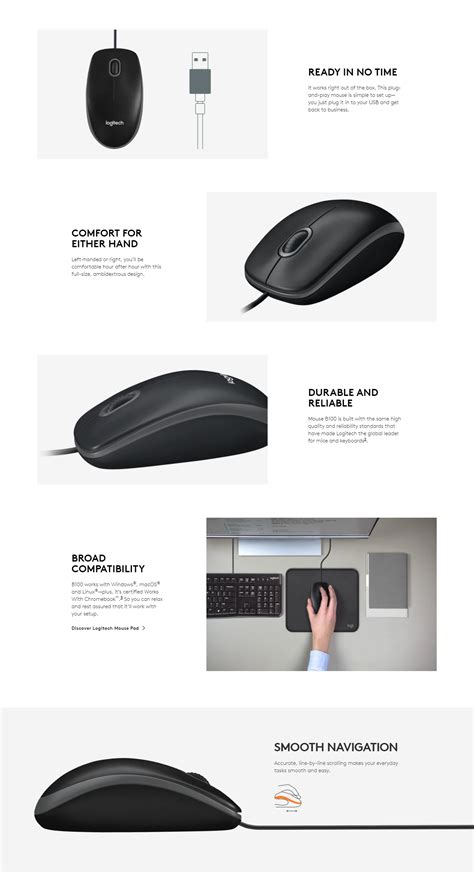 Image result for Mouse Logitech B100