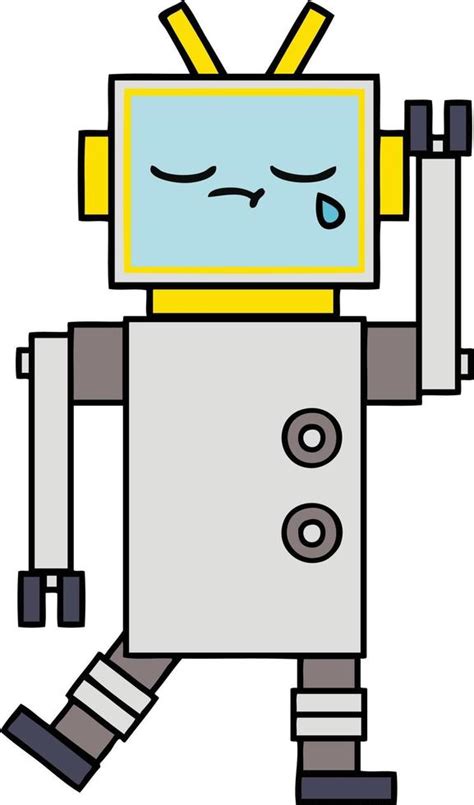 Image result for Little Robots Rusty Crying