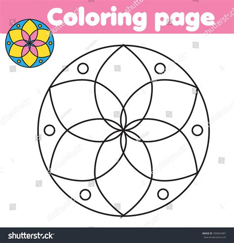 Image result for Flower Shape Coloring Pages