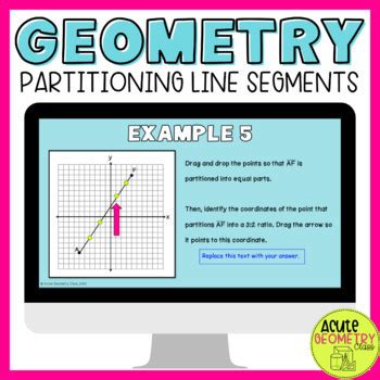 Image result for How to Partition a Line Segment Steps