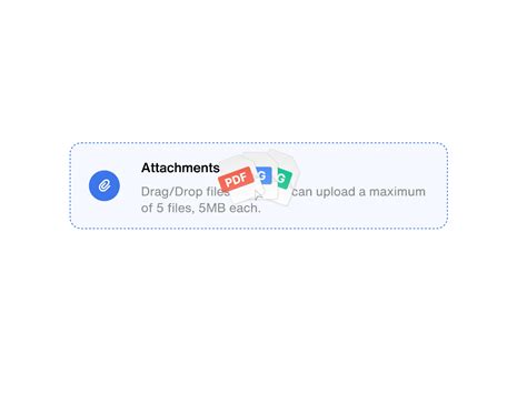 Image result for File Attachment UI