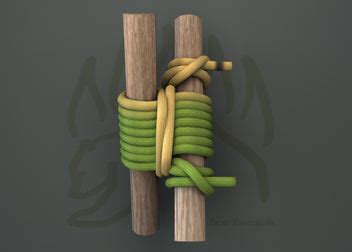 Image result for Shear Lashing Step by Step