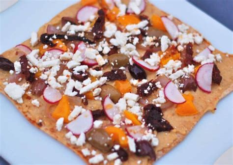 Image result for Basic Hummus Flatbread