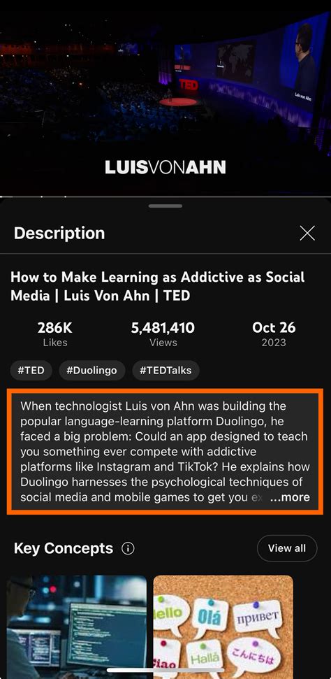Image result for YouTube Transcript Button