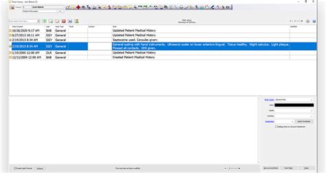 Image result for Eaglesoft Patient Notes