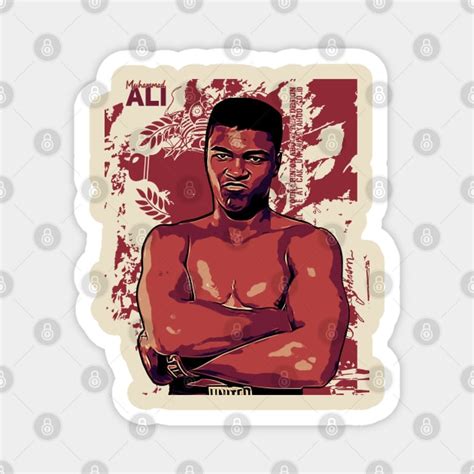Muhammad Ali | Vintage poster - Muhammad Ali - Magnet | TeePublic