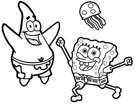 Image result for Spongebob Coloring Sheets