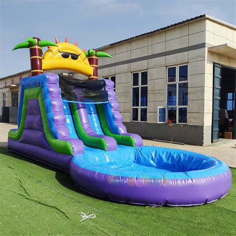 Image result for Inflatable Slide for Pool