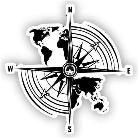 Image result for Compass Sticker