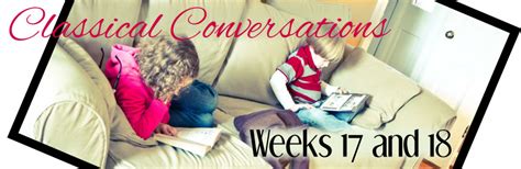 Image result for Classical Conversations Cycle 2 Weekly Lesson Plan