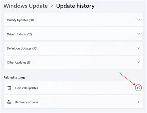 Image result for Uninstall Updates Windows 1.0