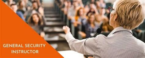 Image result for Security Instructor