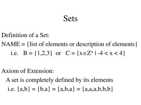 Image result for Set Definition Computer Science