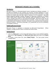 Image result for Project 2013 Tutorial Free