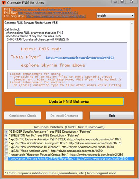 Image result for How to Run Generate FNIS for Users
