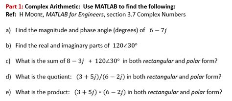 Image result for MATLAB Code of Complex Number