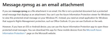 Image result for Read the Message Rpmsg File