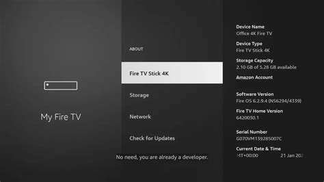 Image result for Fire Tablet Developer Options
