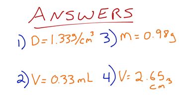 Density Triangle Problems | Educreations