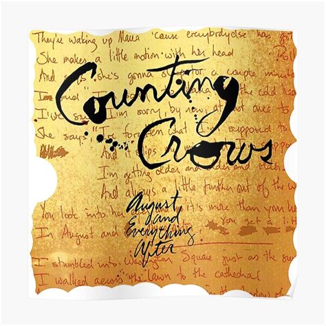 Image result for Counting Crows Sugographs