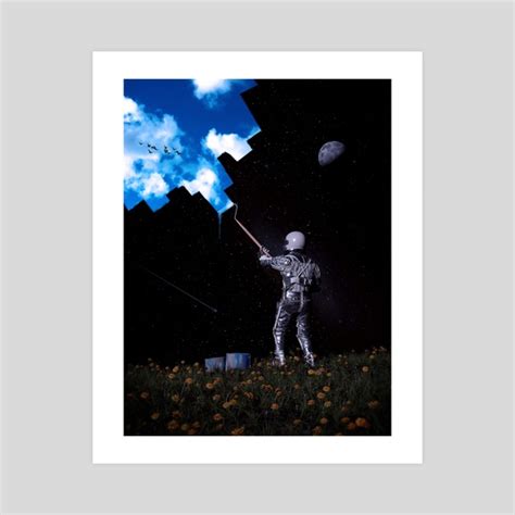 Hello Blue Sky, an art print by Nicebleed - INPRNT