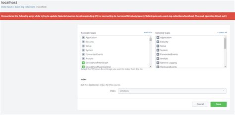 Image result for Splunk Could Not Find Object Error