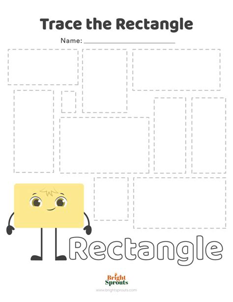 Image result for Rectangle Shape Worksheet