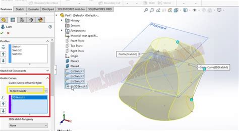 Image result for SolidWorks Loft Guide
