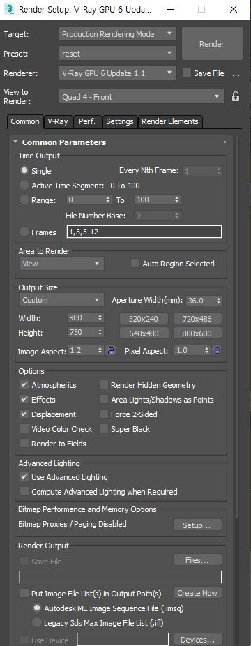 Image result for Vray Quick Render Setup