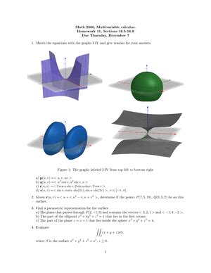 Image result for Multivariable Calculus Example Problems