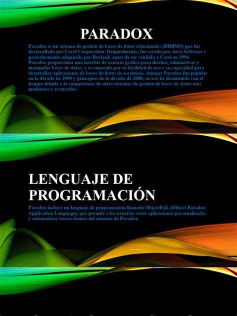 Image result for Paradox Programming Software