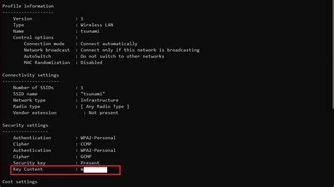 Image result for Find Network Password Windows 11