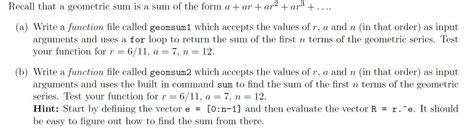 Image result for Geometric Sum Problem Real Life Examples