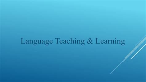 Image result for Language of Learning and Teaching