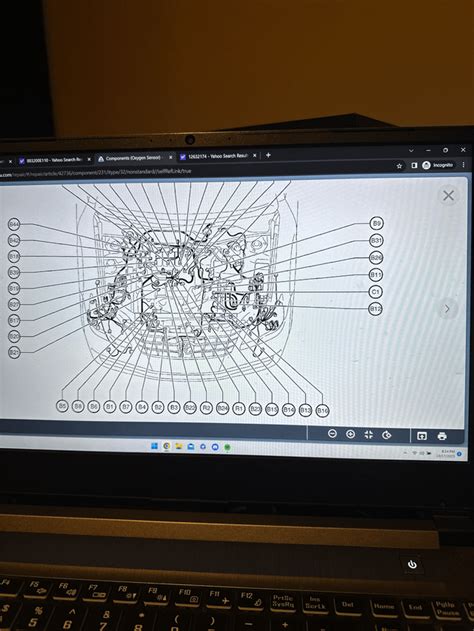 Image result for Bentley Azure O2 Sensor Location