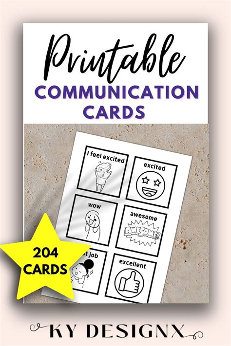 Image result for Sign Language Communication Cards