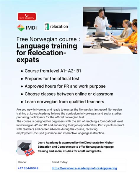 Image result for Norwegian Language Course