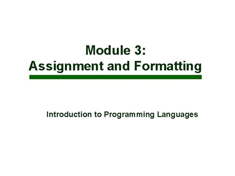 Image result for Lectures Programming Formatting