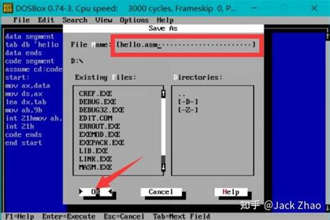 Image result for DOSBox Masm GUI